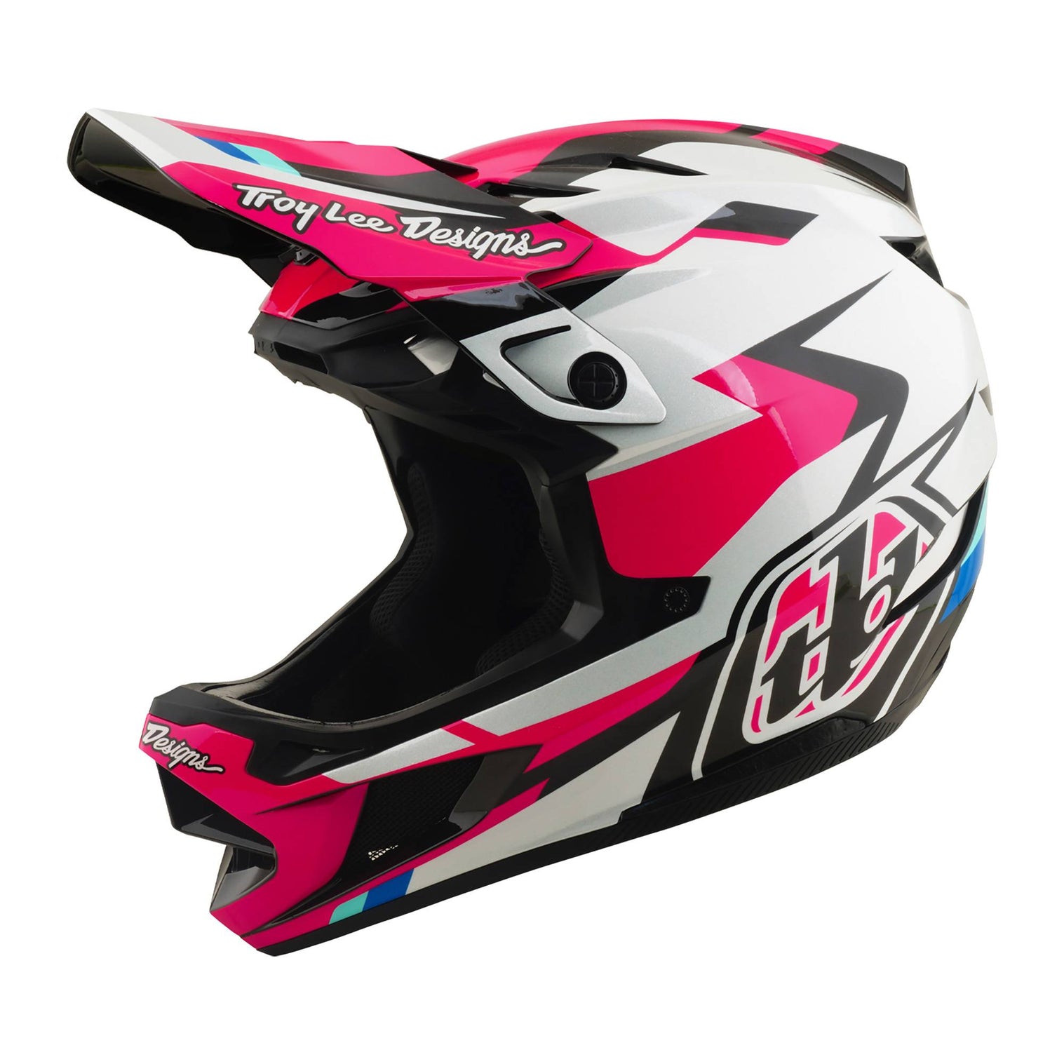 Troy Lee Designs D4 Polyacrylate Helmet Roamer - Magenta – Sorted Sport